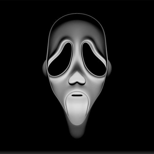 👻 Ghost Face Mask - Iconic Horror Costume Accessory - Scary Movie ...