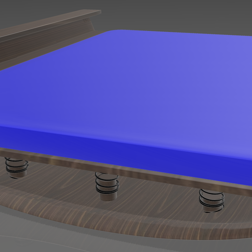 Free STL file Wrestling Babes - Shangy's rocking bed - scale 1:10 🤼 ...