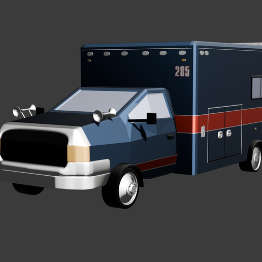 📦 Box Ambulance・ STL File for 3D printing・Cults