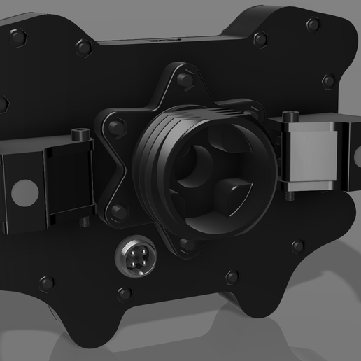 STL file DIY AC Plate Steering Wheel 🛞 (DXF)・Template to download and ...