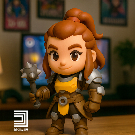 🤓 Overwatch 2 PACK HEALER - Chibi FUNKO POP・ 3D File for 3D printing・Cults