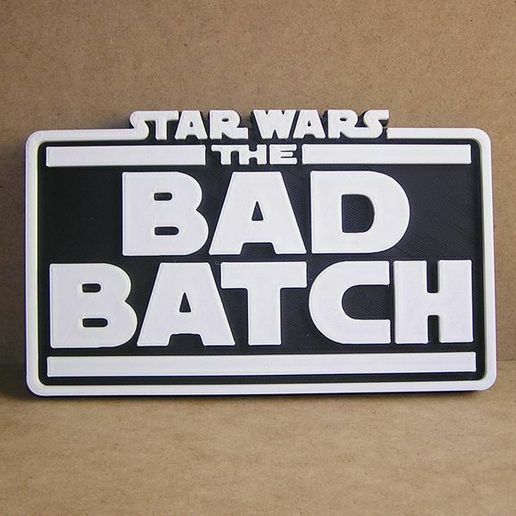 ⭐ Star Wars The Bad Batch poster, Sign. Signe, Logo, Logo de film d ...
