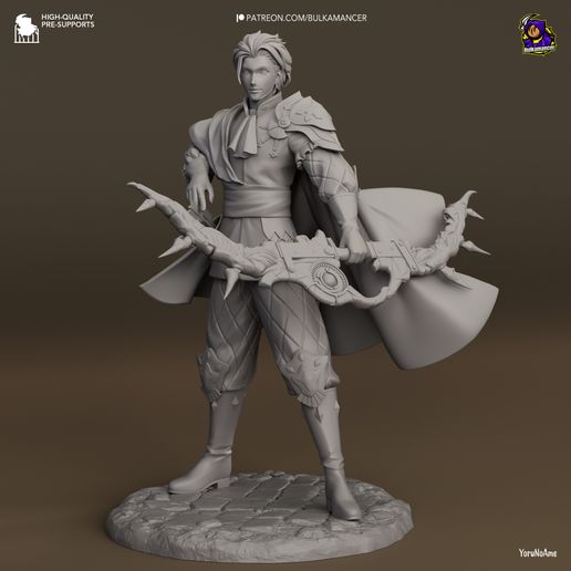 🔥 Claude | Fire Emblem: Three Houses | 224mm・ 3D File for 3D printing・Cults