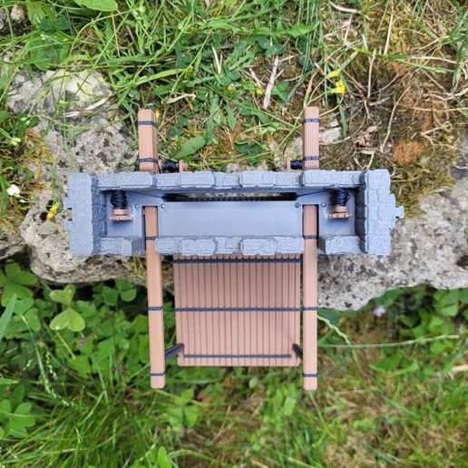 🏰 Castle drawbridge pack・ STL File for 3D printing・Cults