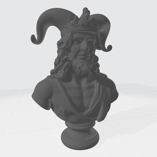 Free STL file Model, figure court jester No. 1 👨 ・3D printer design to ...