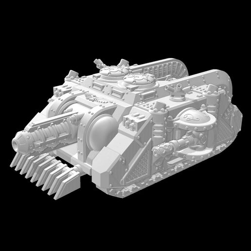 Free STL file OPR - BATTLE BROTHERS - BATTLE TANK - ILLUMINA (FREE) 🪖 ...