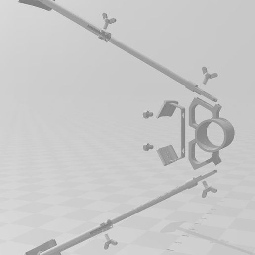 👽 M1919 M6 Bipod (only) 1:1・ 3D File for 3D printing・Cults
