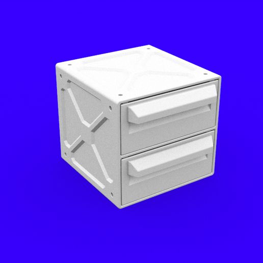 STL file Stackable drawers storage 🧰 ・3D print object to download・Cults