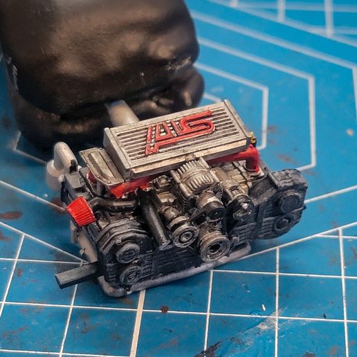 🚗 1/24 Scale Engine EJ20/EJ25 Subaru WRX・3D Print with the Anycubic M5s 3D printer・Cults