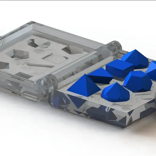 🎲 DnD Dice Chest v4: Print-in-place Hinges and Threads, No Supports ...