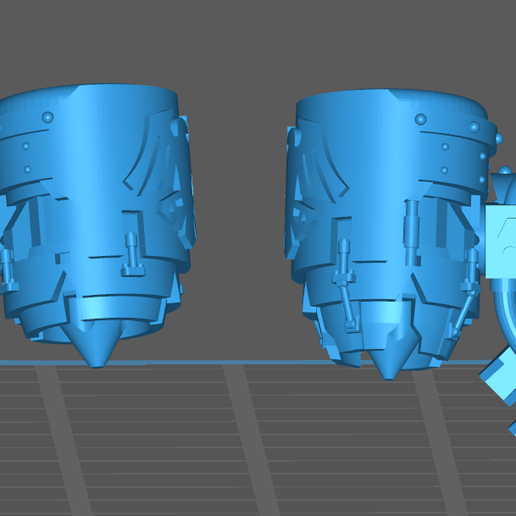 ⚔ RG MK5 jump pack・Free 3D File for ・Cults