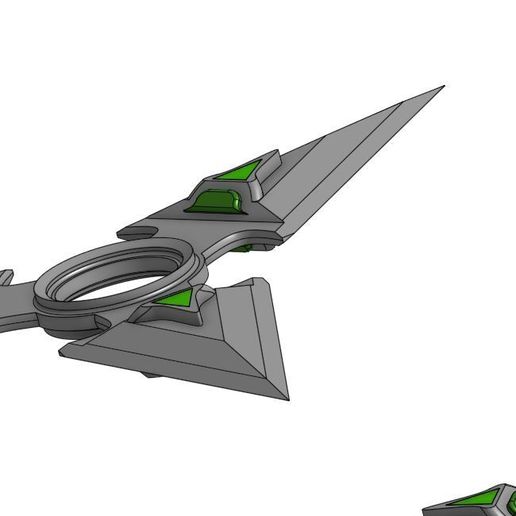 ⭐ Genji's Shuriken-Throwing Star From Overwatch・Free STL File for 3D ...