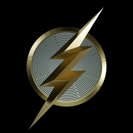 flash emblem stl