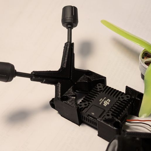 📶 DJI O4 Air Unit Pro VTX and Antenna Mount for Apex HD and Evo Frame ...