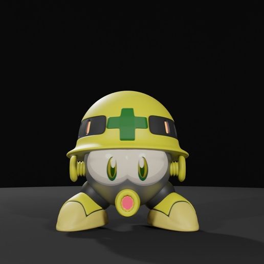 🪖 Met helmet head・ STL File for 3D printing・Cults
