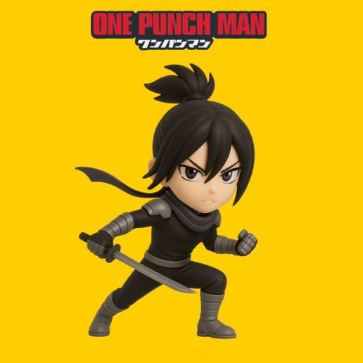 👊 One Punch Man - Chibi Heroes & Villains 3D Printable Pack (Saitama ...