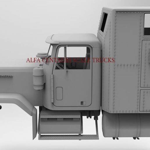 🚕 GMC GENERAL 1980 1/14 SCALE CAB・ STL File for 3D printing・Cults