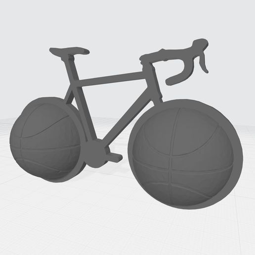 STL file Cycling and Basketball 🏀 ・3D printer design to download・Cults