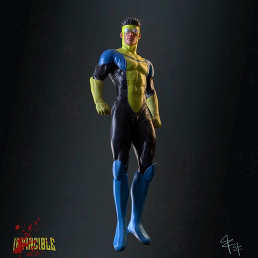 🎨 Invincible Fan Art・ STL File for ・Cults