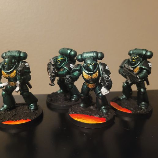 3D print Intercessor Units of Primaris Space Marines HQ bundle kit・Cults