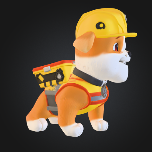 🐕 Rubble・Free STL File for 3D printing・Cults