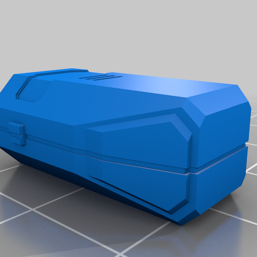 🛰 Cryo Pod remix (removable unit and base) for Core Space・Free STL File ...