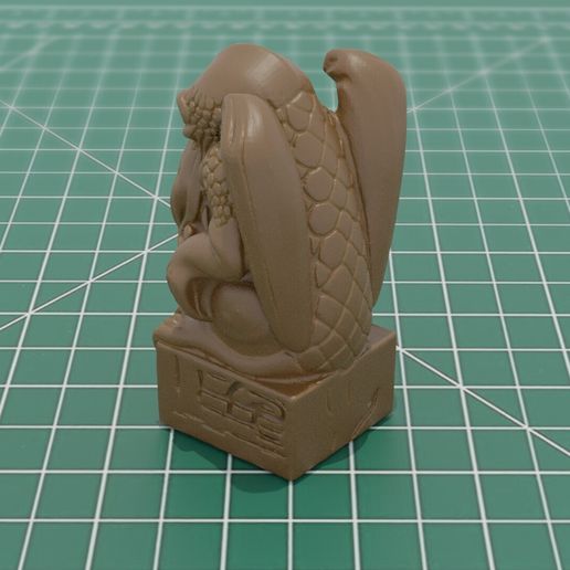 👹 Cthulhu Statue Lovecraftian STL 3MF 3D Print Model・ 3MF File for 3D ...