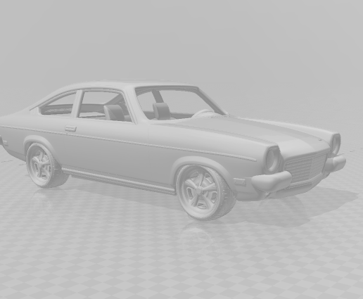 🚙 chevrolet vega・ STL File for 3D printing・Cults