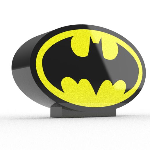 🔦 batman lamp・Archivo STL para Impresión 3D・Cults