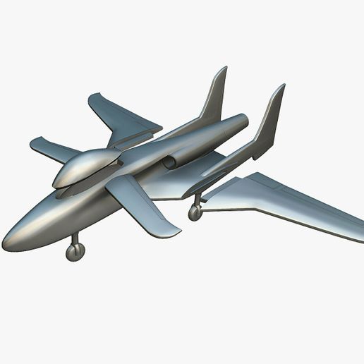 STL file Scaled Composites 151 ARES - 1/64 scale ️ ・3D printable design ...