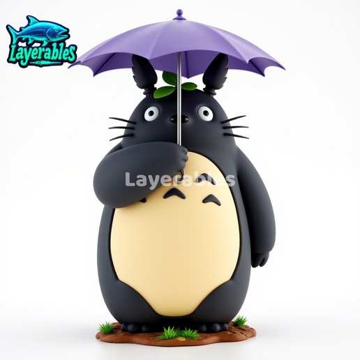 Archivo STL Totoro - 3D Model for Printing - Studio Ghibli Collectible ...
