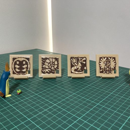 🐉 pokemon ruins of alph puzzle/ ruins alpha・ STL File for 3D printing・Cults