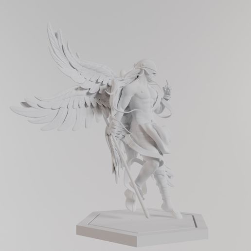 🐉 Angemon - Anime Digimon・ STL File for 3D printing・Cults