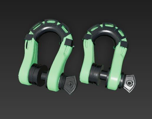 🚁 Heavy-Duty Off-Road Shackles・ STL File for 3D printing・Cults