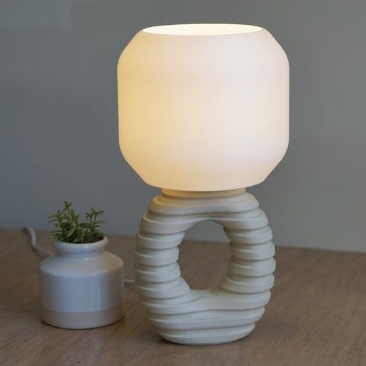 futuristic table lamp