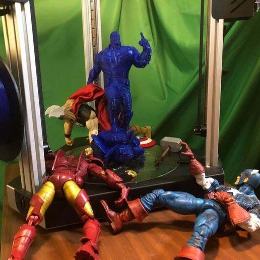 Free STL file Thanos - Middle Finger Remix 🖕 ・3D printable model to ...