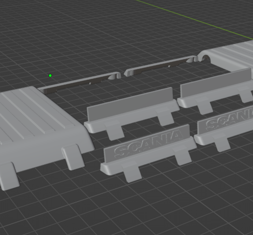 STL file Scania Rear wheel covers (low & open) 🛞 ・3D printable design ...