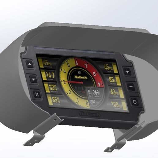 💨 Nissan 350z Haltech iC7 Dash File・ STL File for 3D printing・Cults