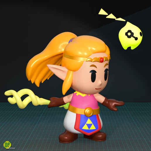 Fichier 3D ZELDA - Echoes of Wisdom - Voyage royal 🧸 ・Modèle pour ...
