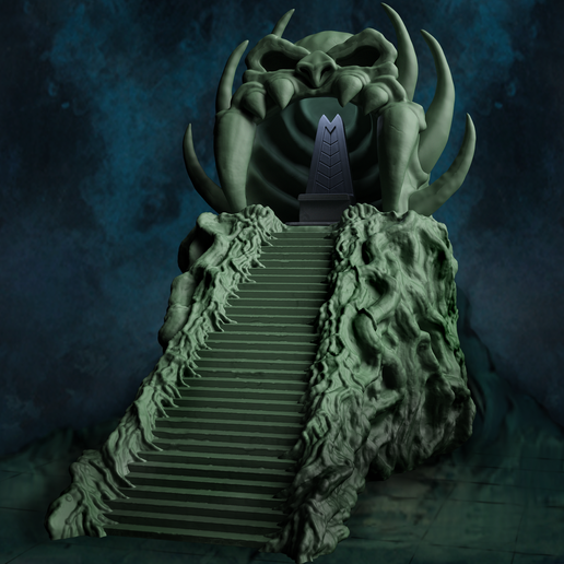 🧙‍♀️ SORCERESS THRONE・ 3D File for 3D printing・Cults