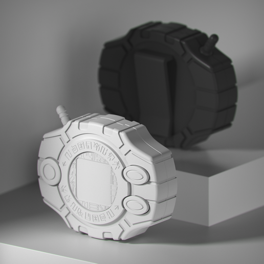 arquivo STL Digivice Digimon 🐉 ・objeto para impressão 3D para download ...