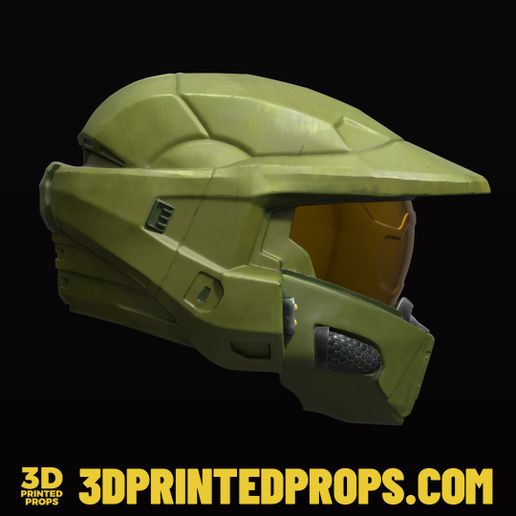 🪖 Master Chief Helmet・ STL File for 3D printing・Cults