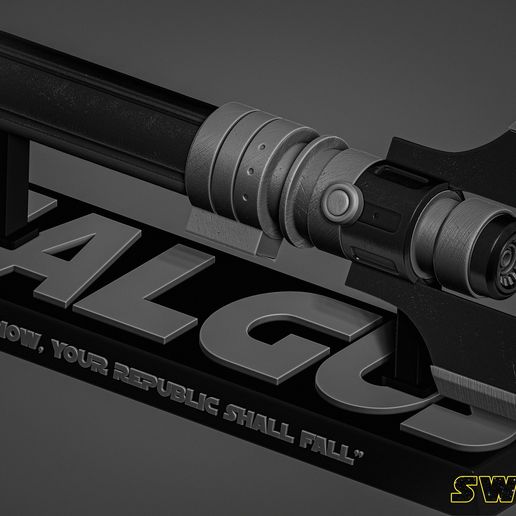 🗿 DARTH MALGUS LIGHTSABER - TESTED AND READY FOR 3D PRINTING・ 3D File ...