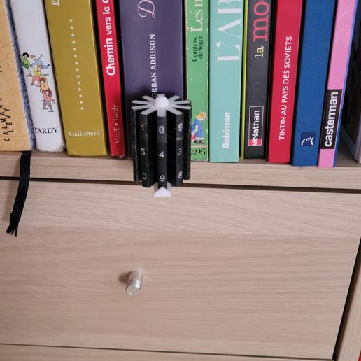 📚 Book-shaped time and book counter・Free STL File for 3D printing・Cults