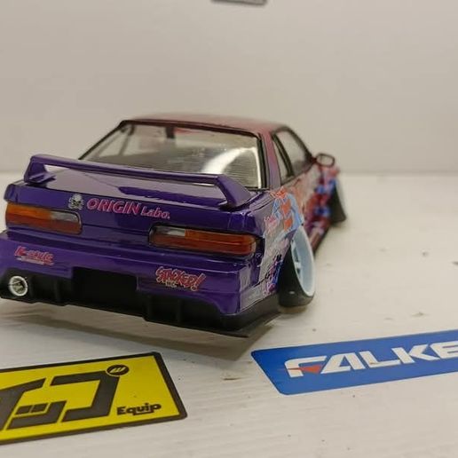 🚁 Body Kit Nissan S13 Origin Labo 1/24・ STL File for 3D printing・Cults