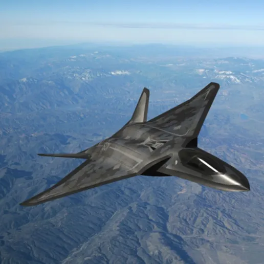 ⏭️ Lockheed Martin NGTF (Next Gen Tactical Fighter)・ STL File for 3D ...