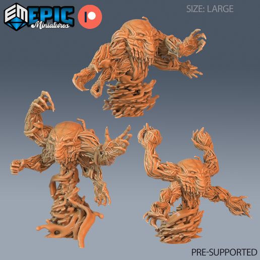 3D-Datei Blut Golem Set ‧ DnD Miniatur ‧ Tabletop Miniaturen ‧ Gaming ...