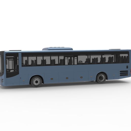 OBJ file INTERCITY BUS READY TO 3D PRINT 🚌 ・3D printable model to ...