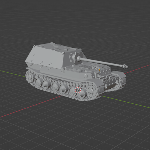 🐅 PanzerJager Tiger (P) Elefant (Ferdinand)・Free STL File for 3D ...