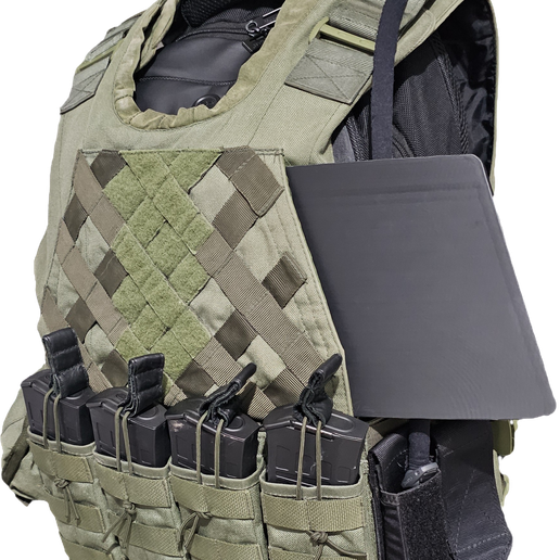 Free STL file FORT Defender 2 Double Curve Armor Plates // Cut SAPI L ...